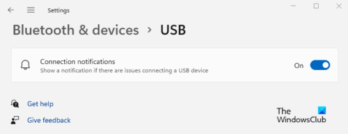 Bluetooth & devices Settings in Windows 11