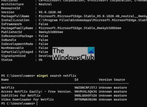 Fix WINGET 0x80d03002 unknown error on Windows 11