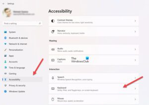 How to use Shift key to enable or disable Caps Lock in Windows 11