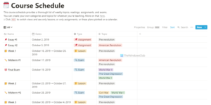 Notion templates for Students, Startups, Project management, Productivity