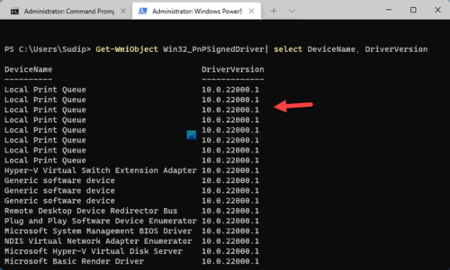How to check the Driver Version in Windows 11
