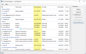 How to check the Driver Version in Windows 11