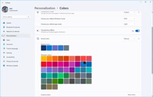 Windows 11 Personalization Settings to customize your PC