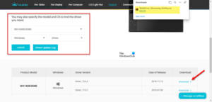 How to install Huion drivers in Windows 11