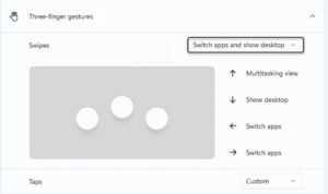 Enable, configure, use Precision Touchpad settings in Windows 11