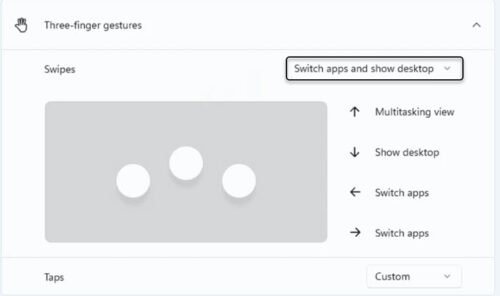 Enable, configure, use Precision Touchpad settings in Windows 11