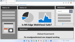 Fix msedgewebview2.exe has stopped working on Windows 11