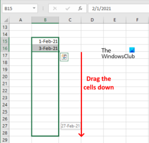 Highlight Rows with Dates using Conditional Formatting in Excel