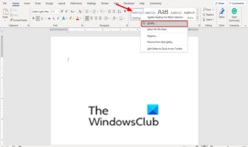 How To Customize And Create A New Style In Word
