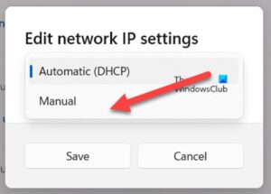 How to set a Static IP Address in Windows 11