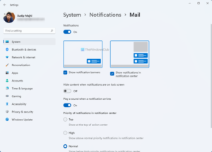 How to Turn Off/On or Manage Notifications in Windows 11