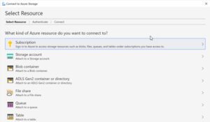 What does Microsoft Azure Storage Explorer do?