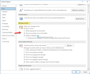 Outlook notifications not working on Windows 11