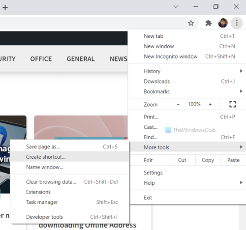 How to Pin website shortcuts to Taskbar & Start Menu in Windows