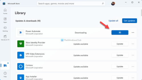 Power Automate needs an update but we're unable to apply the update