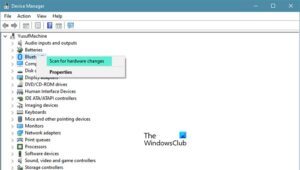 Generic Bluetooth driver missing error in Windows 11