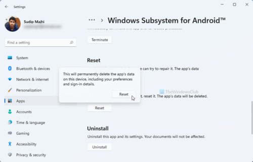 Install Windows Subsystem for Android (WSA) on Windows 11