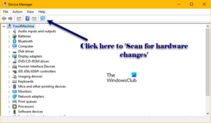 How to Scan for hardware changes in Windows 11