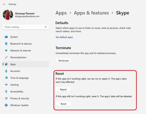 Skype installs every time I open it in Windows 11/10