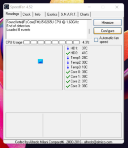 How to control Fan Speed on Windows computers