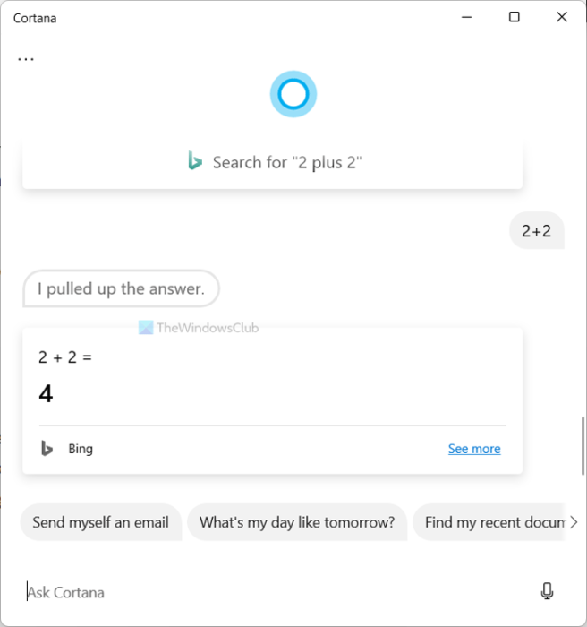 10 things you can do with Cortana on Windows 11/10