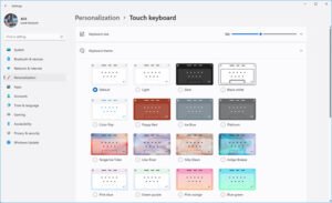 Windows 11 Personalization Settings to customize your PC