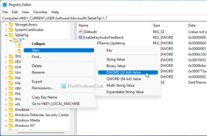 How to Turn On or Off Touch keyboard typing sound in Windows 11