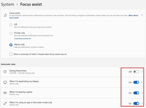 System Settings in Windows 11 explained