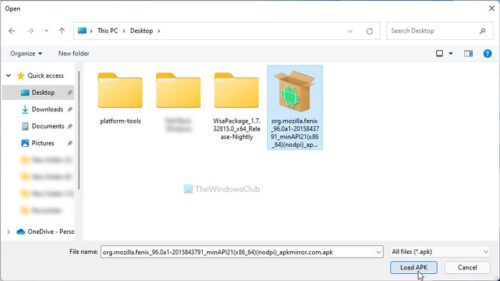 WSATools is an APK installer for Windows Subsystem for Android