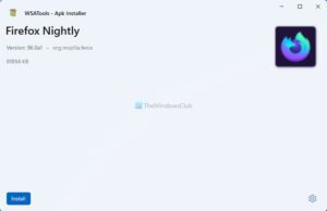 WSATools is an APK installer for Windows Subsystem for Android