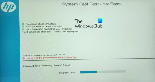 Using HP PC Hardware Diagnostics UEFI on Windows 11/10