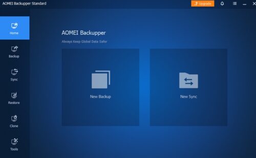 AOMEI Backupper Standard: Free backup software for Windows 11