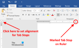 How to set up and use Tab Stops in Microsoft Word