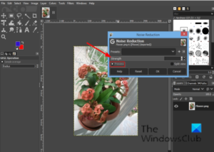 How to use the Enhance filters in GIMP