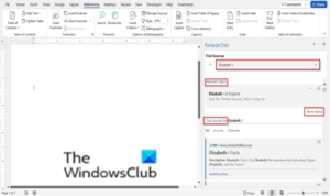 How to use Researcher in Word to research for Papers
