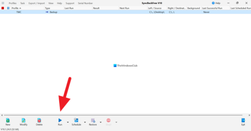 How to use SyncBack Free Backup Software on Windows 11/10