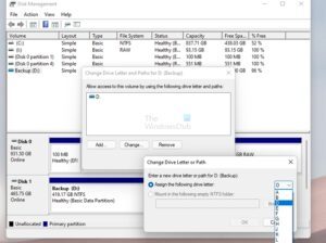 Hard drive missing after Windows Update