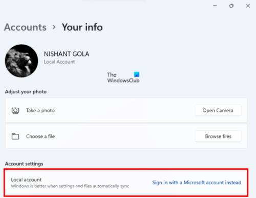 Remember my apps and preferences greyed out in Windows 11