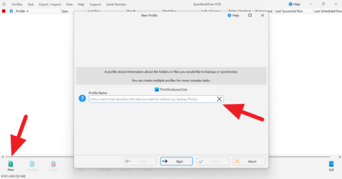 How to use SyncBack Free Backup Software on Windows 11/10
