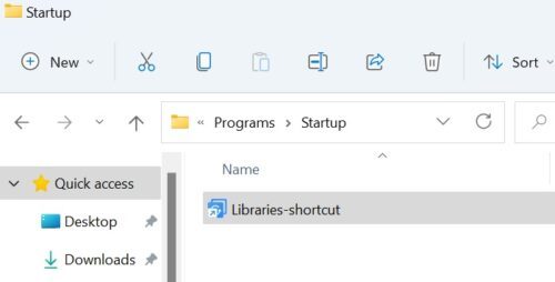 System32 folder opens automatically at startup in Windows 11