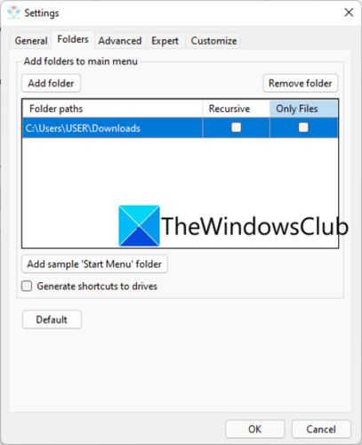 SystemTrayMenu is a free Start Menu alternative for Windows 11