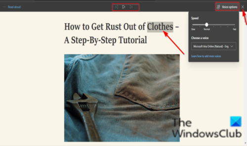 How to use Immersive Reader in Word and Edge
