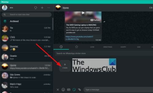 How to create a Sticker on WhatsApp Web or WhatsApp Desktop
