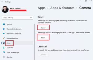 Windows Camera app error 0x200F4246 (0x80040154)