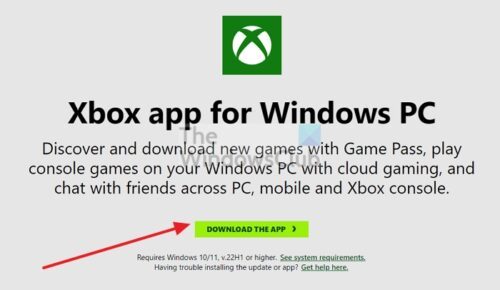 Xbox app stuck at Making things awesome or Preparing screen