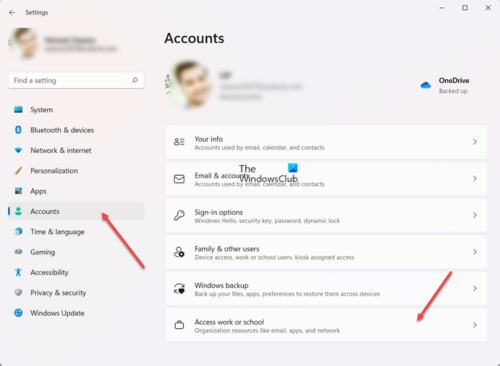 Sign in required, Device is having problems with work or school account