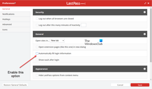 LastPass Chrome extension not working