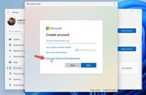How to create new Local Account in Windows 11