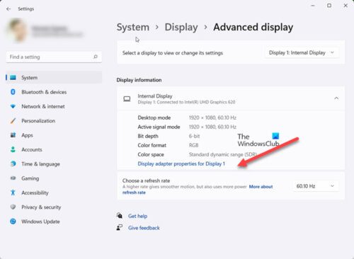 Ccheck how much Video RAM (VRAM) you have in Windows 11