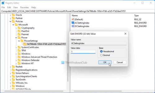 Enable or disable Require Sign in on Wakeup in Windows 11/10